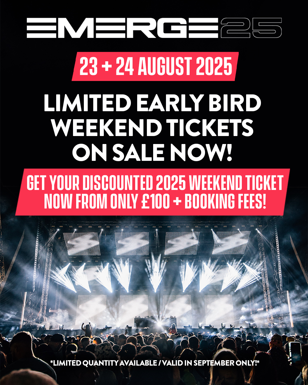 Emerge Music Festival, Belfast, 2024