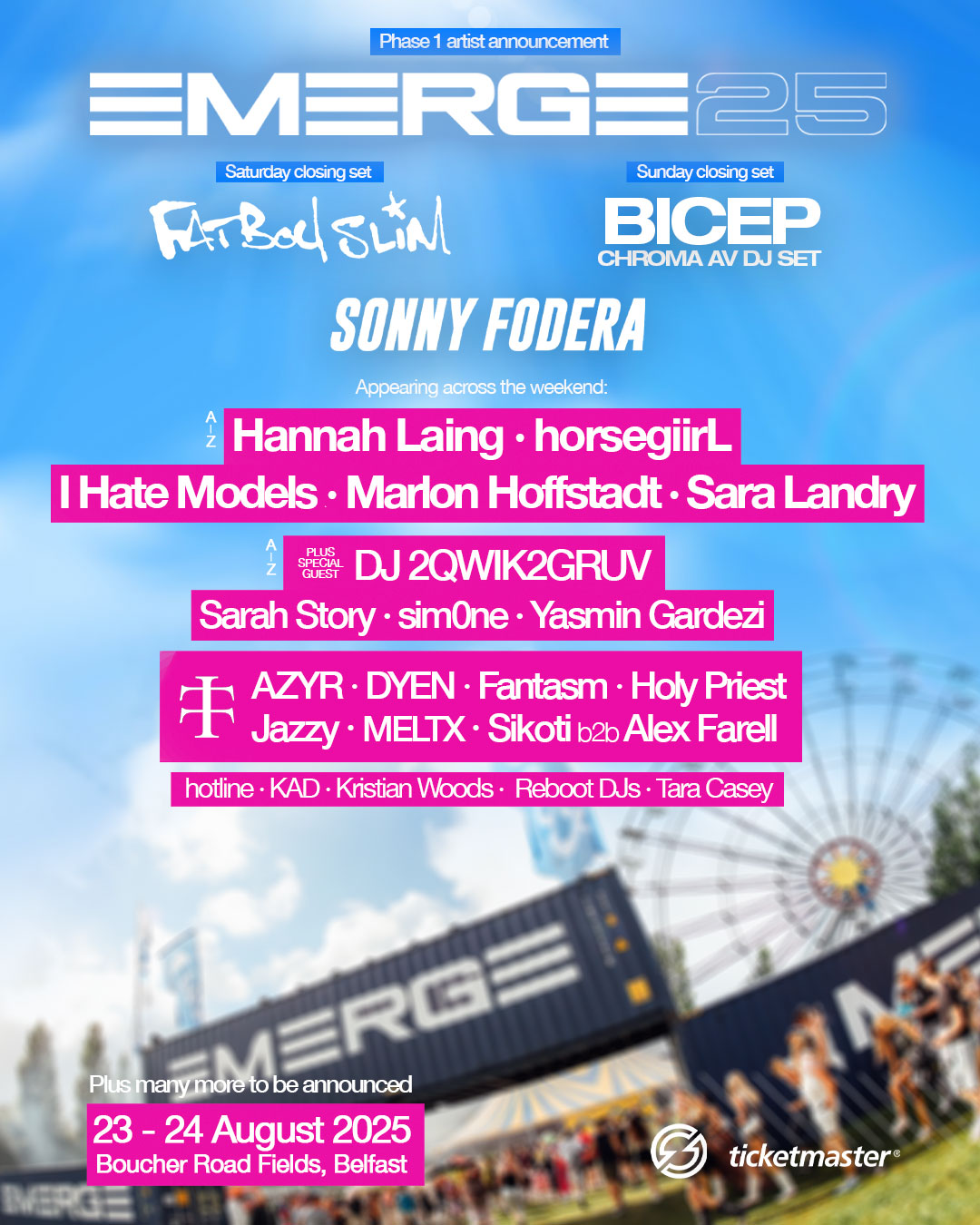 Emerge Music Festival, Belfast, 2024